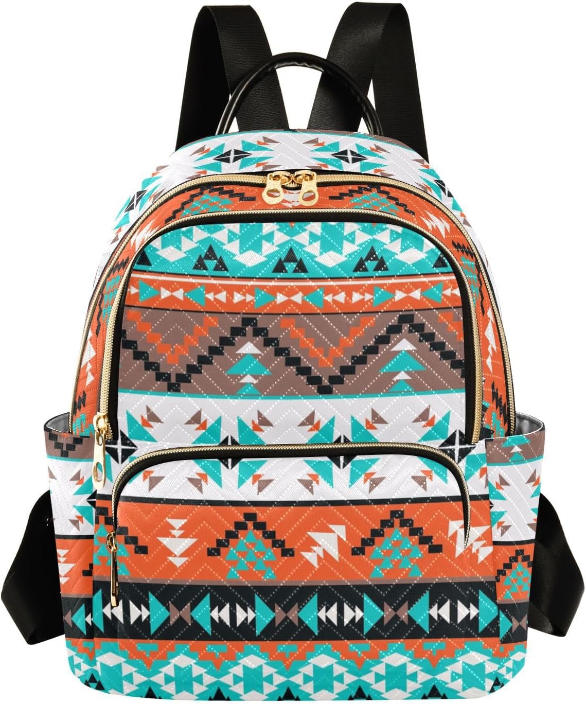Amazon.com: ZAZYXTJ Western Aztec Backpack Purse for Women Quilted Mini ...