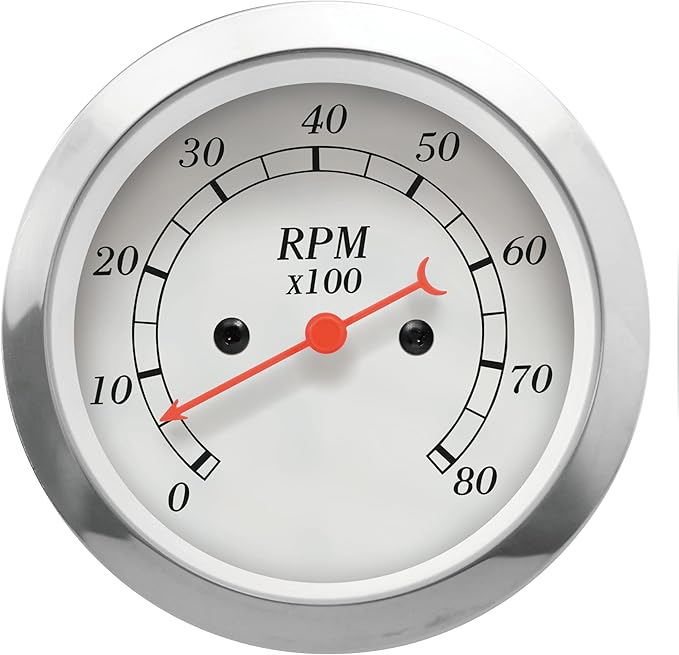 Amazon.com: MOTOR METER RACING Classic Instruments Tachometer for ...