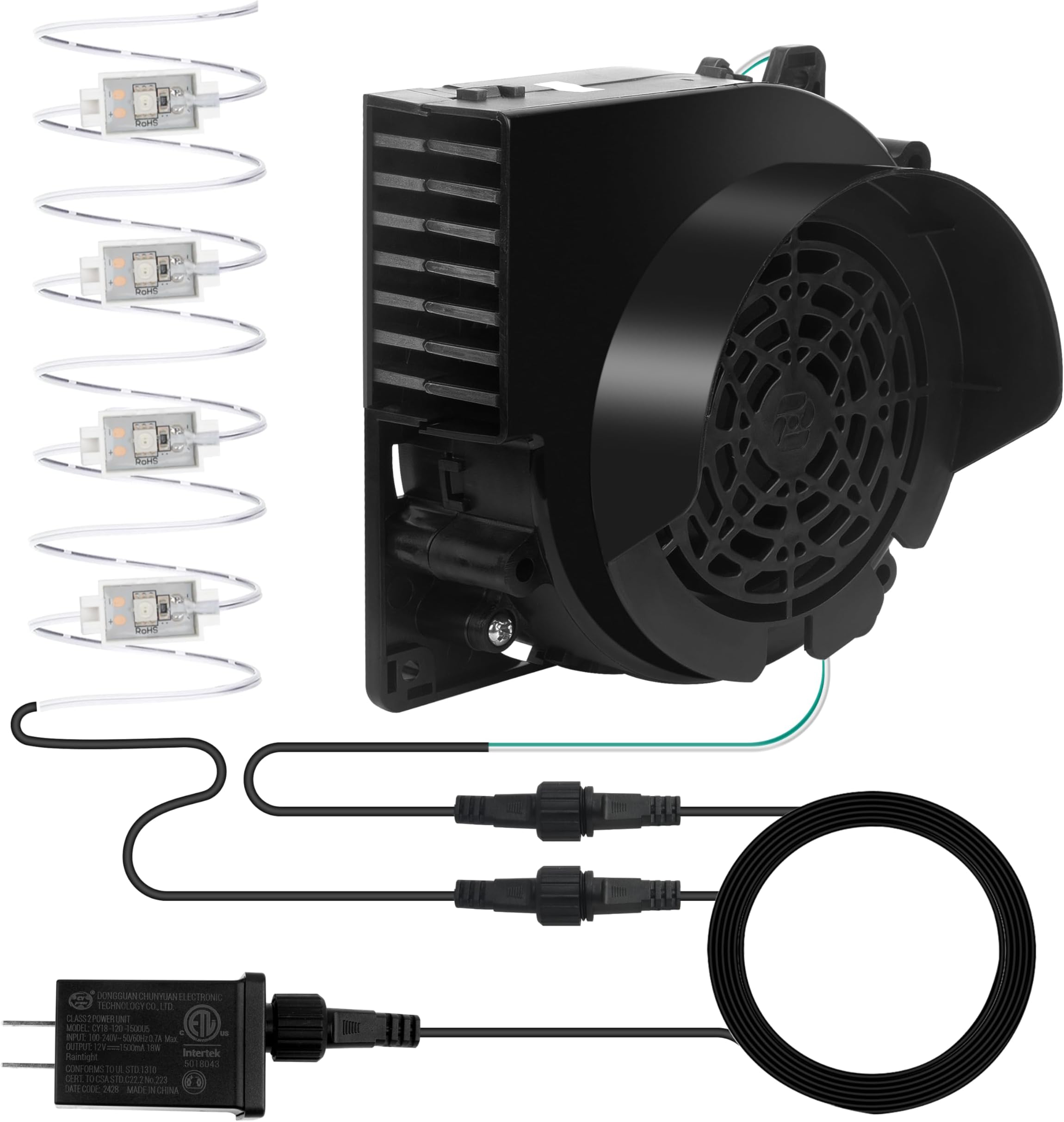 Amazon.com: AIR CHARACTERS Replacement 1.5a Fan Blower for Gemmy ...