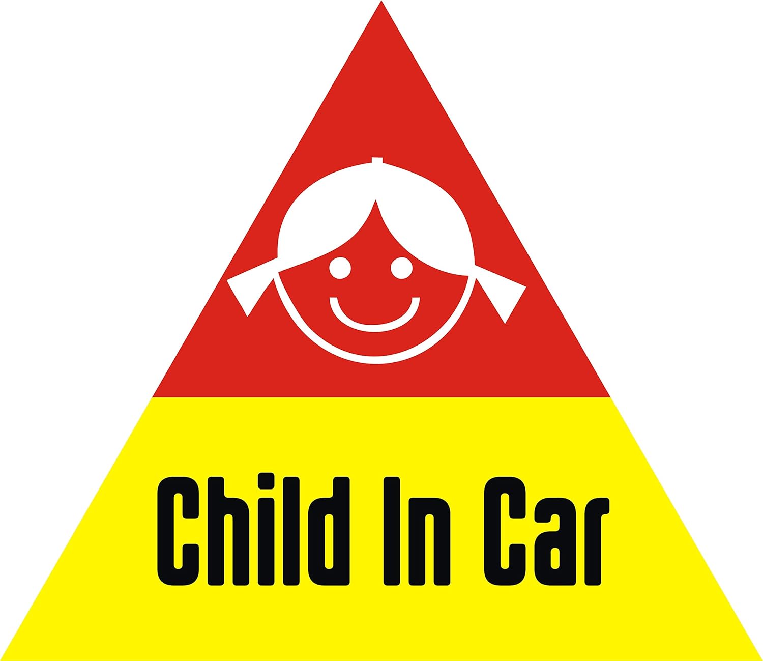 isee360 Child in car Sticker for car Windows Baby Safety Decal : Amazon ...