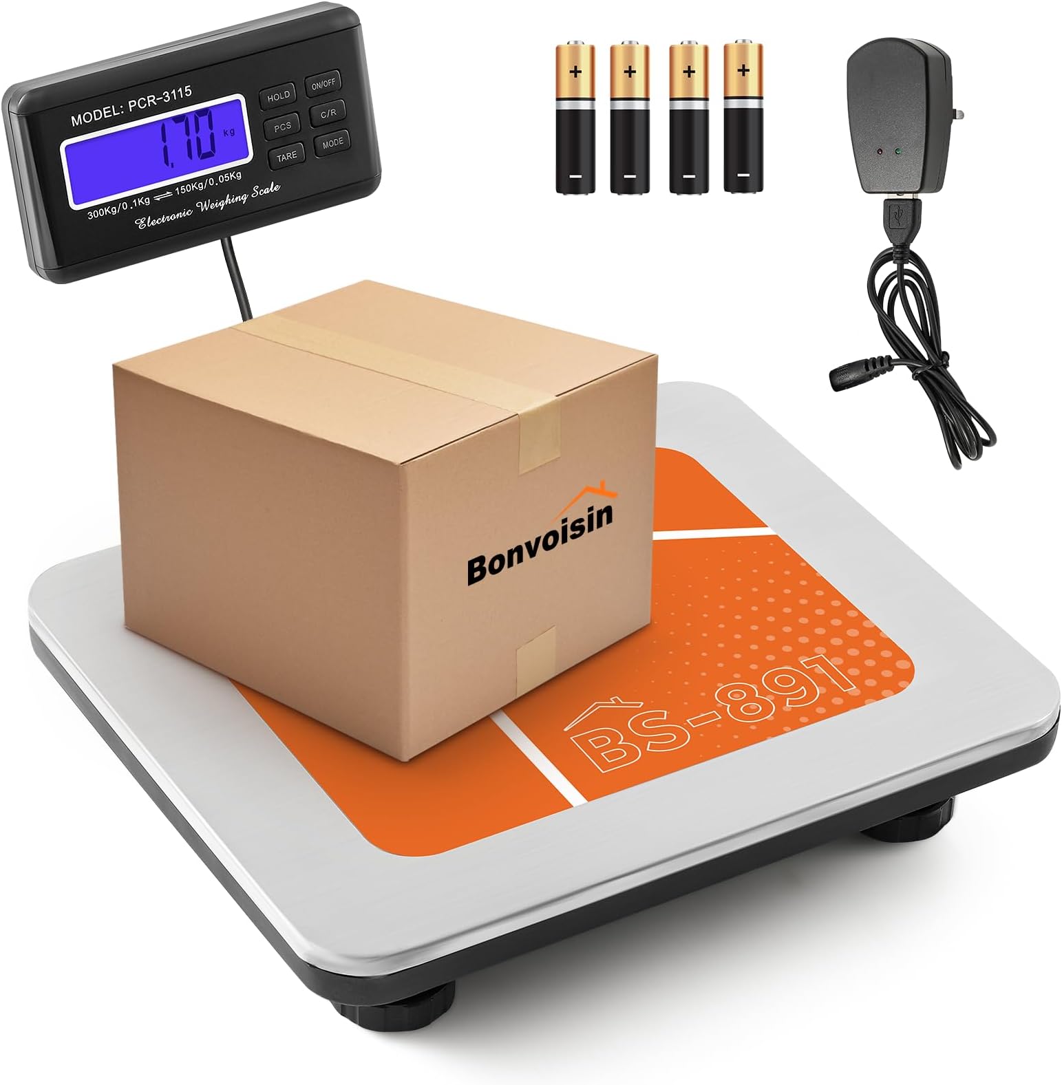 Amazon.com : Smart Weigh 440lbs x 6 oz. Digital Heavy Duty Shipping and ...