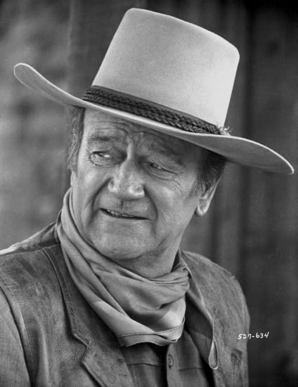 Amazon.com: John Wayne Poses with a Hat Photo Print (8 x 10): Posters ...