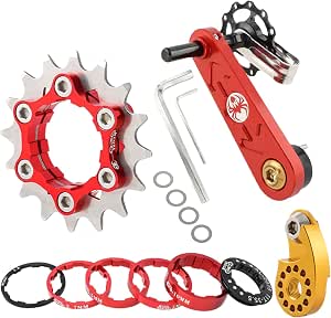Ronyme Mountain Bike Single Speed Conversion Kit with Chain Tensioner ...