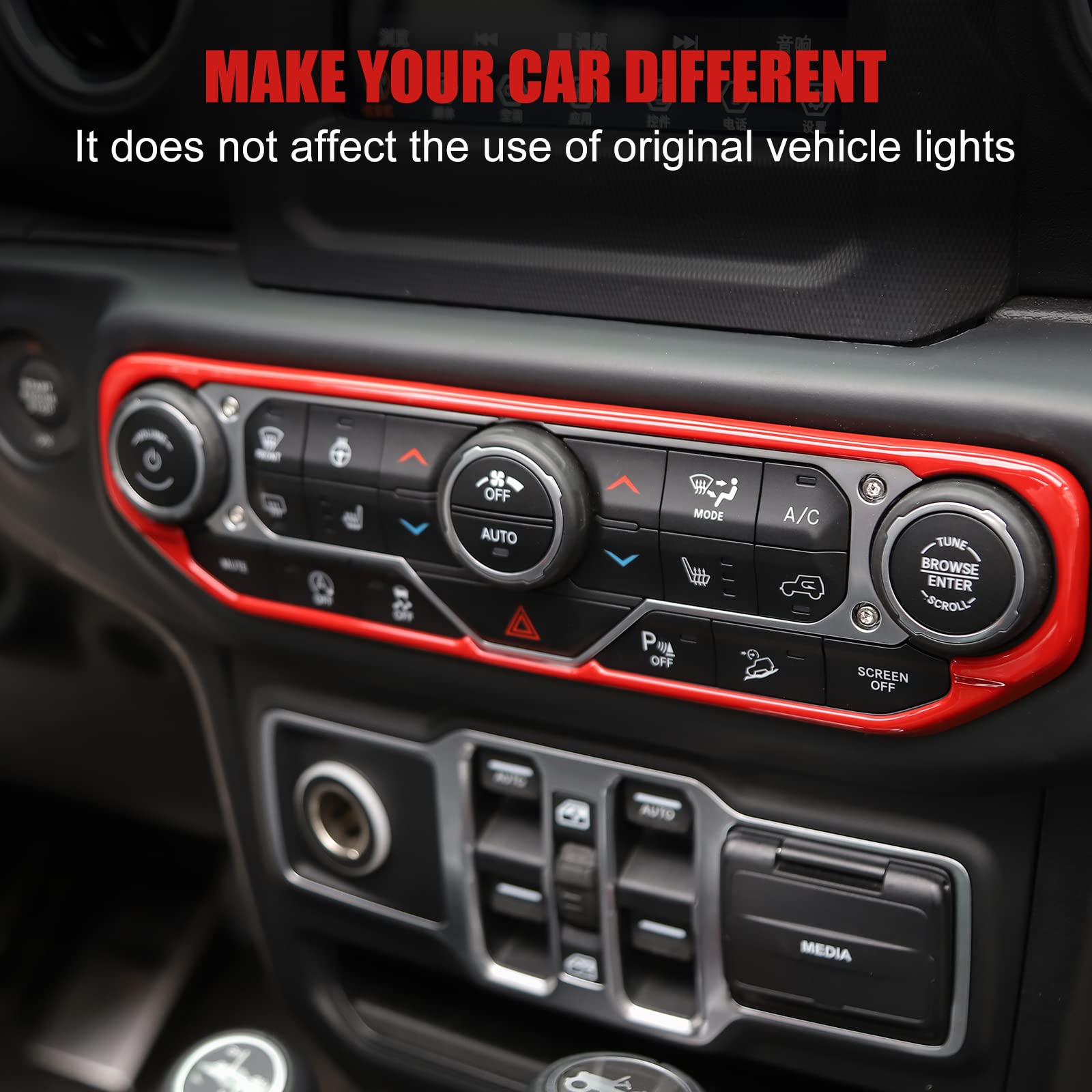 Rt Tcz Dashboard Trim RT-TCZ Center Console Air Conditioner Vent Trim ...