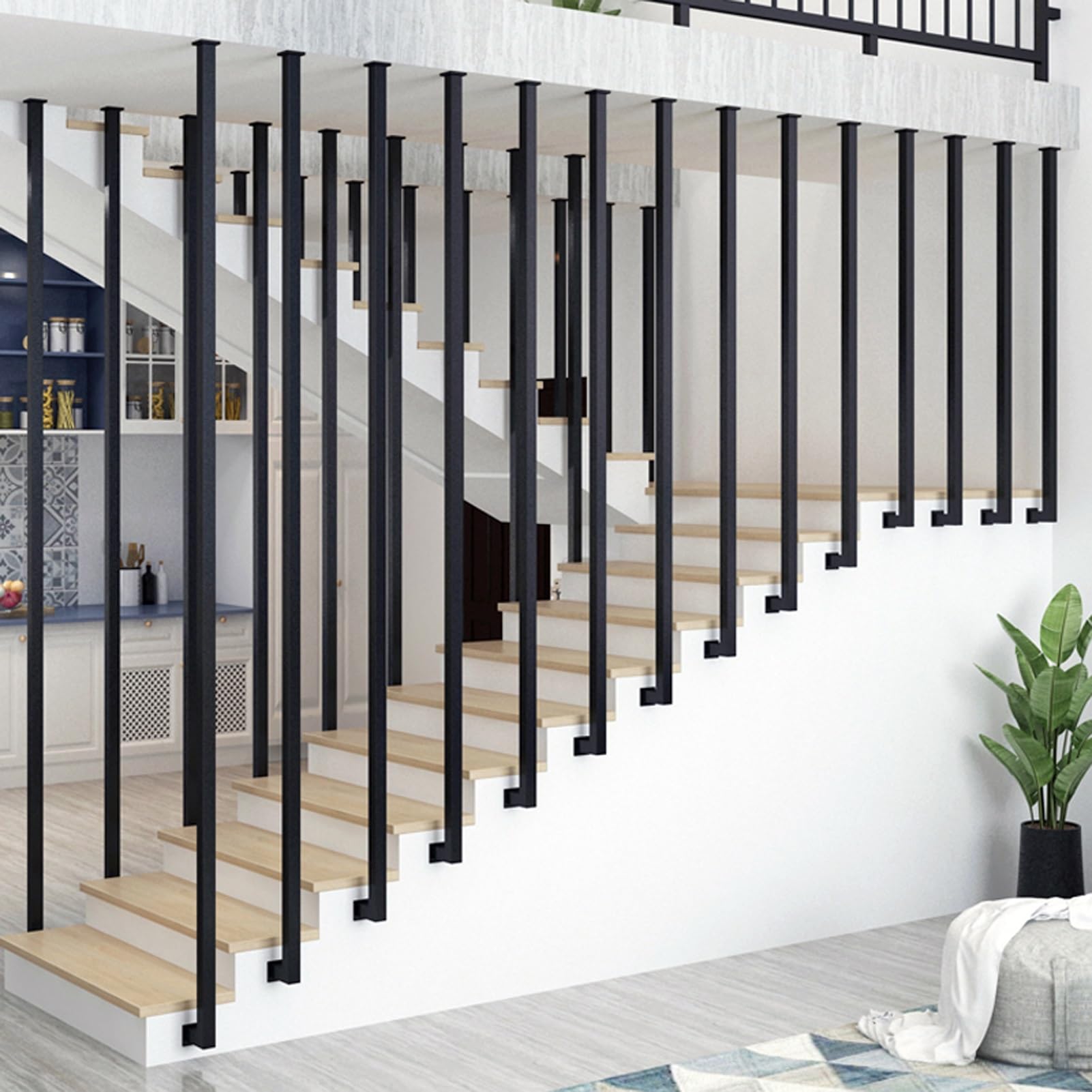 Industrial Looking Stairs 75 Beautiful Large Industrial Staircase