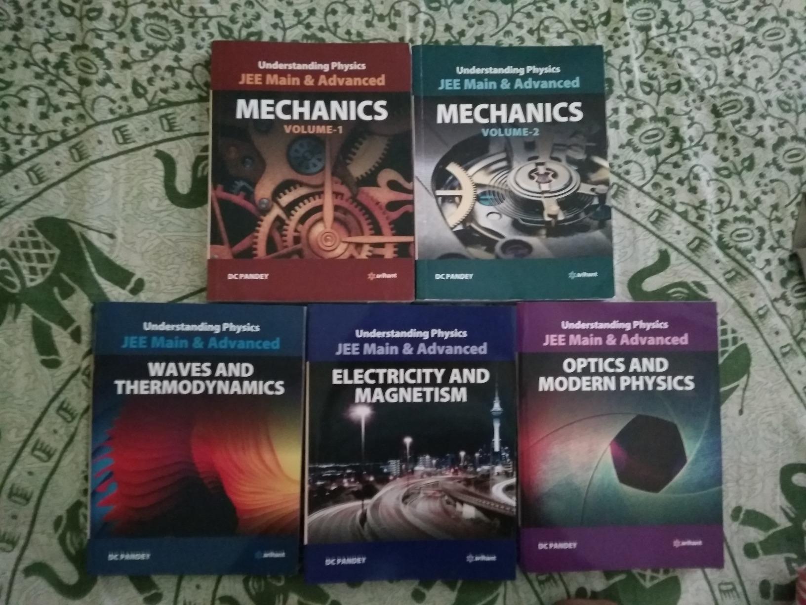 Buy COMBO SET OF 5 BOOKS FOR UNDERSTANDING PHYSICS (MECHANICS VOL, 1 ...
