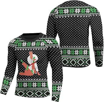 365CUSGIFTS - Christmas Men's Rash Guard Shirts Super Lightweight ...
