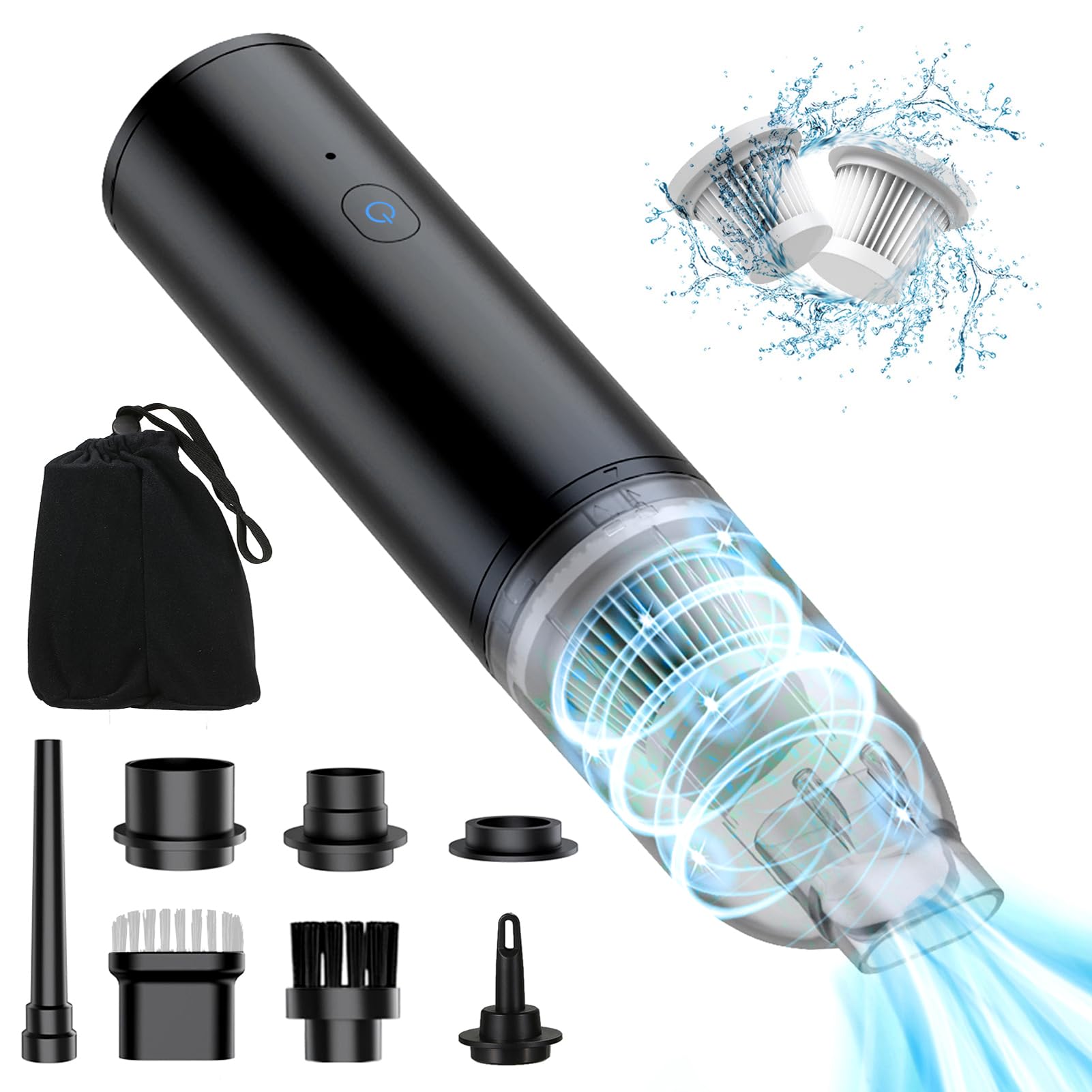 Amazon.com - Aumotop 100W 5-in-1 Handheld Vacuum Cleaner with 10000Pa ...