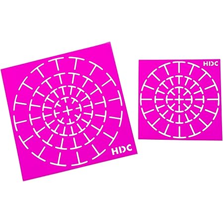 Amazon.com : Super Flex Silicone Stencil Set - Flexible Template - by ...