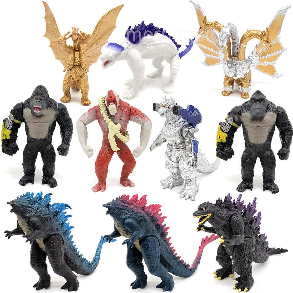 Amazon.com: JAYKENIXO 10pcs Dragons with Scar Action Figures King of ...