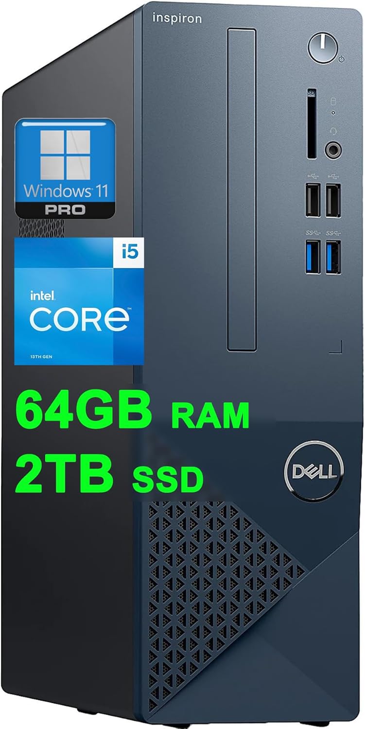 Amazon.com: Dell Inspiron 3020S Small Business Desktop Computer 13th ...