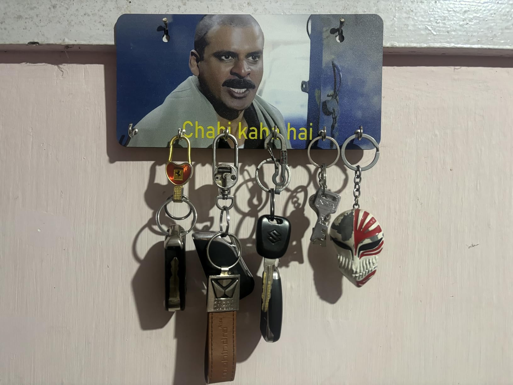 Risty Shop Home Chabi Kaha hai (gangs of wasseypur) Wooden Key/Utensil ...
