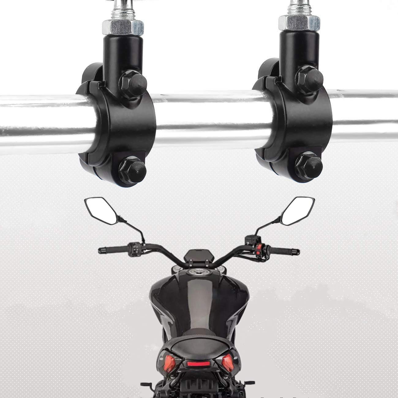 Snapklik.com : Banpo Universal Motorcycle 7/8" 10MM Aluminum Handlebar ...