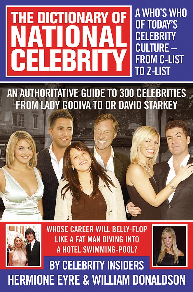 Amazon | The Dictionary Of National Celebrity | Donaldson, Willie ...