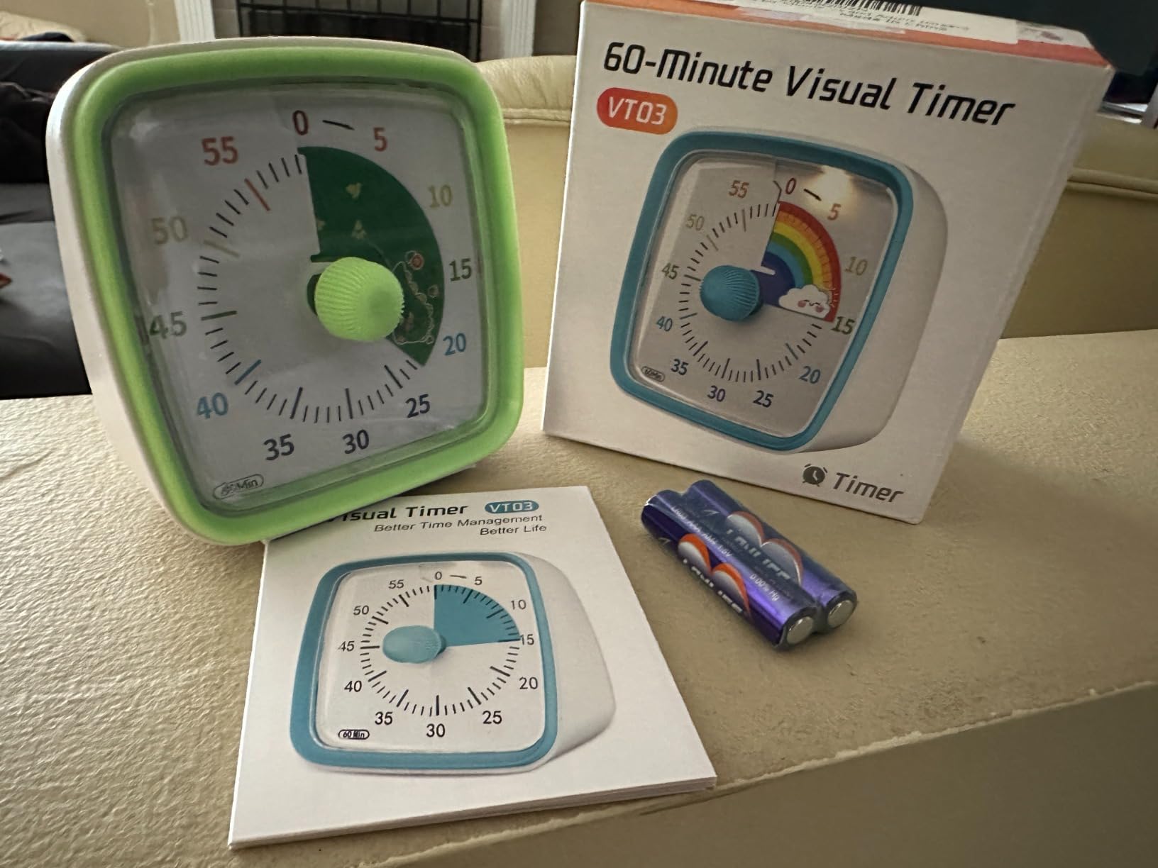 $4/mo - Finance 60-Minute Visual Timer with Night Light, Countdown ...