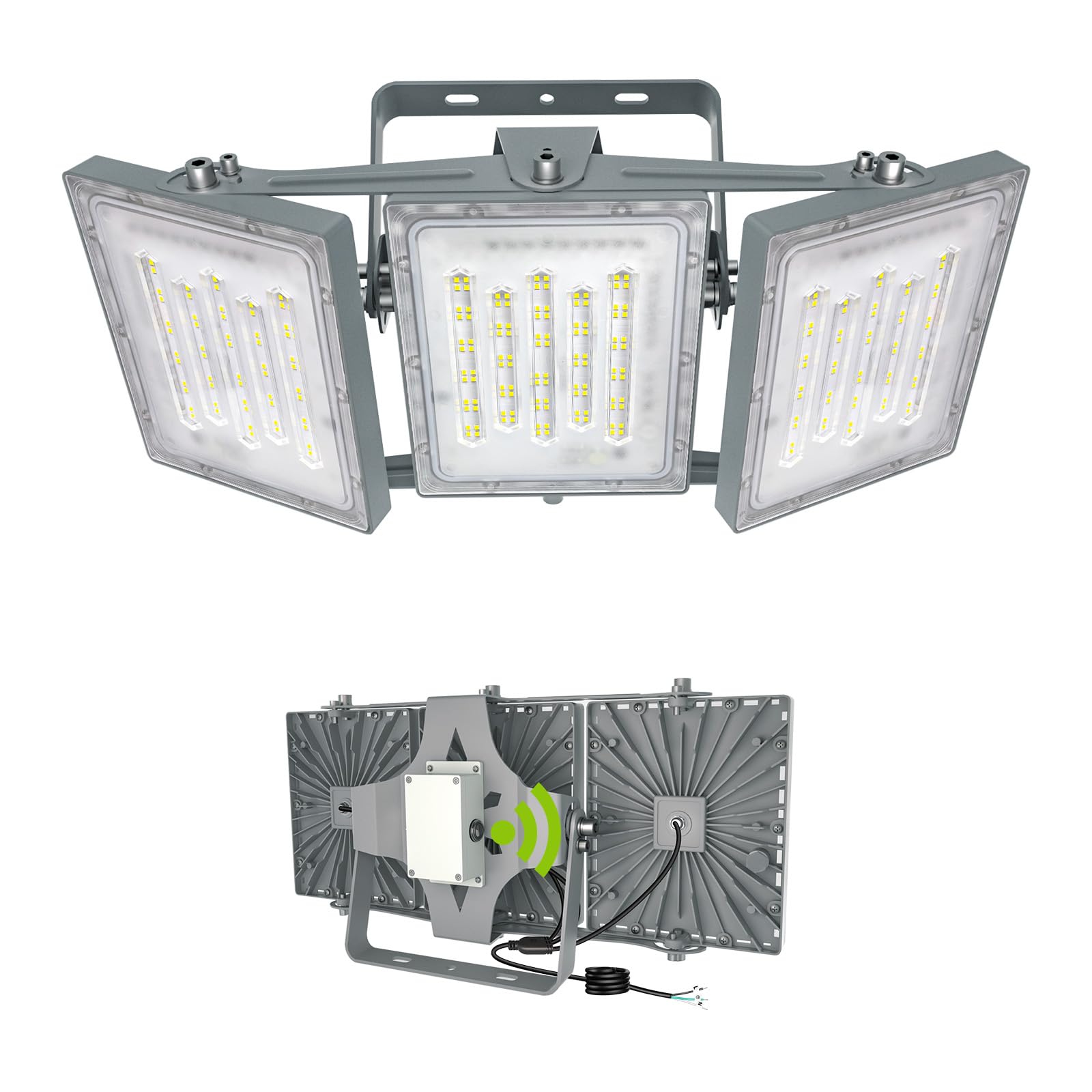 LED Flood Lights Outdoor, 300W 30000LM 6000K Dusk to Dawn Outdoor ...