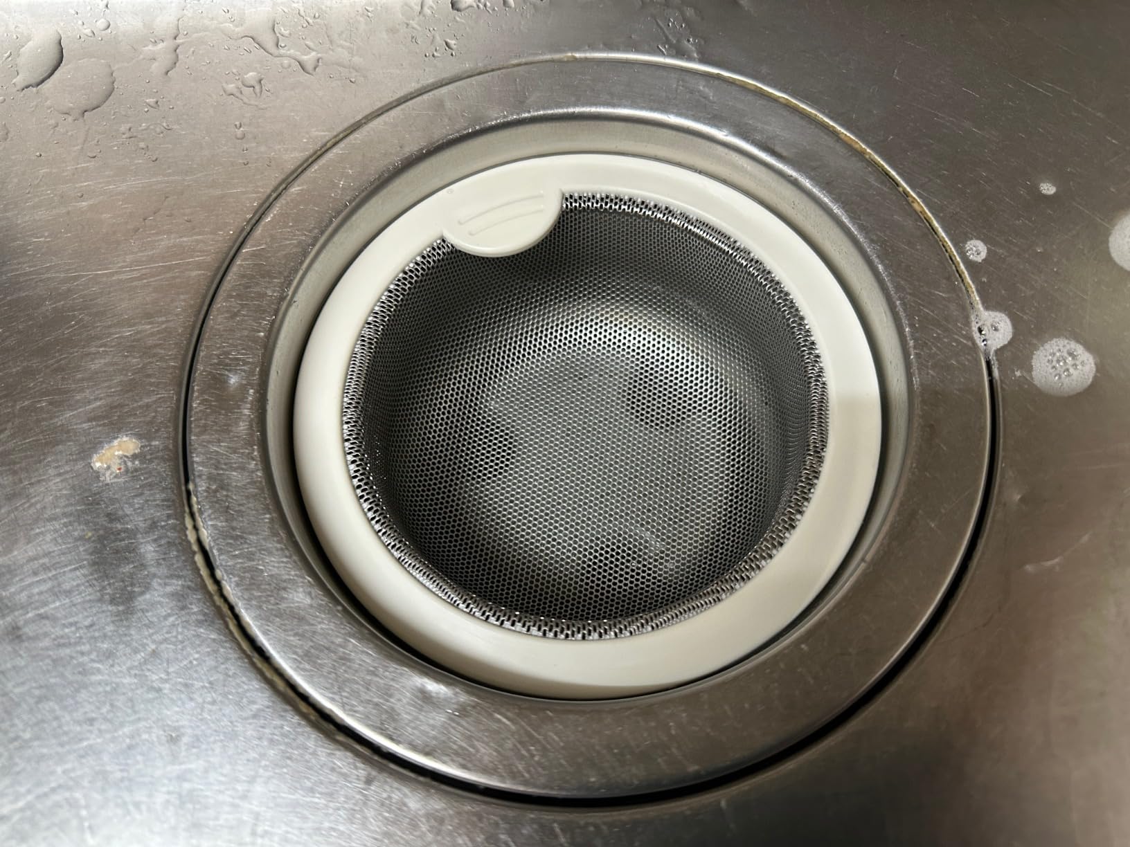 Amazon.co.jp: Belca Drain Strainer, Stainless Steel, Shallow Strainer ...