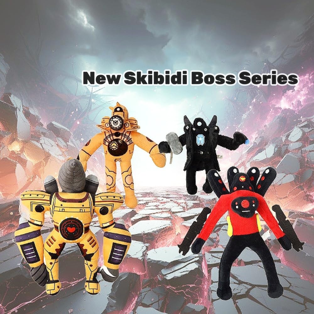 Snapklik.com : MILLEL Skibidi Toilet Plush Titan Drillman Plush ...