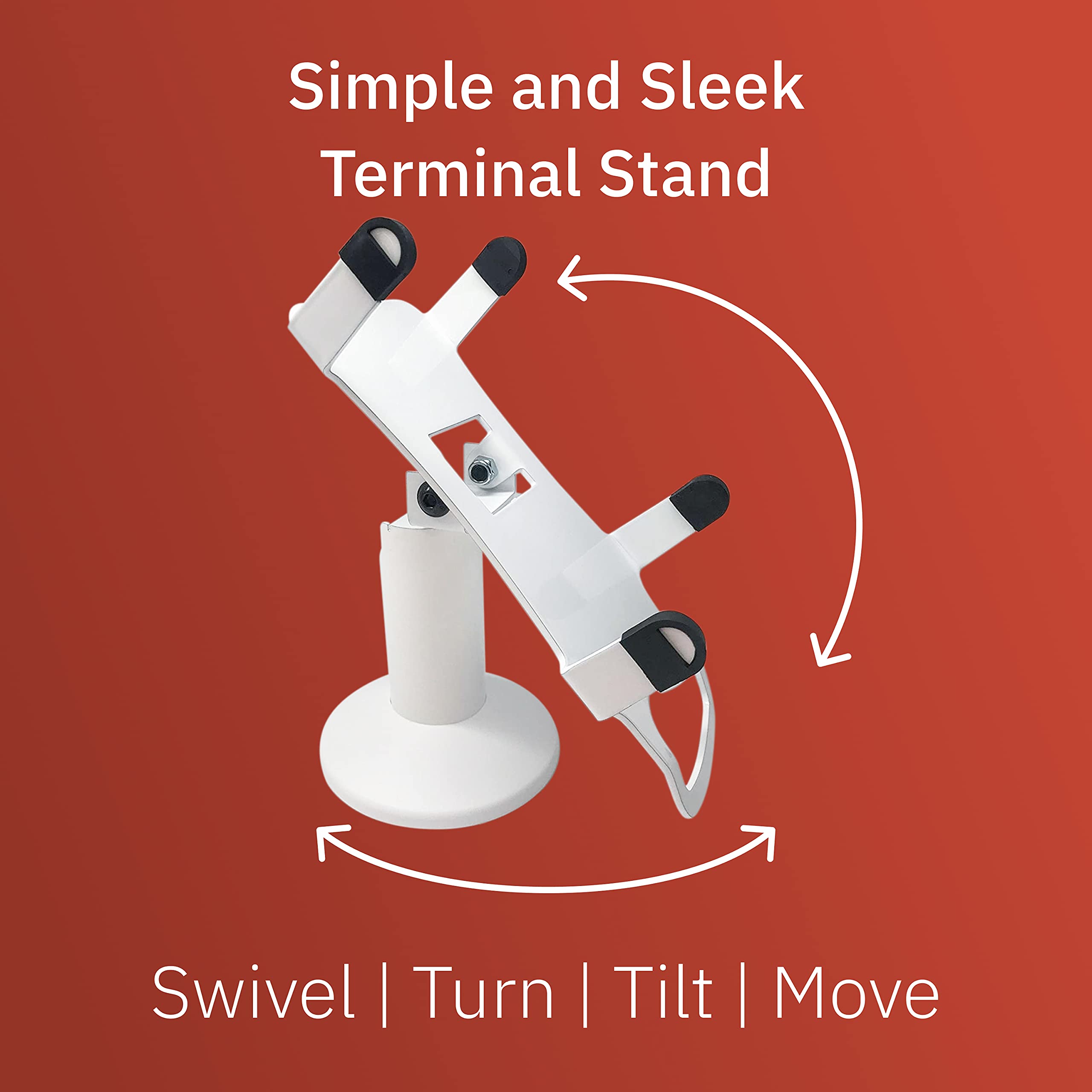 Card Skimmer DCCStands PAX A80 Terminal Stand - Swivel & Tilt Low ...
