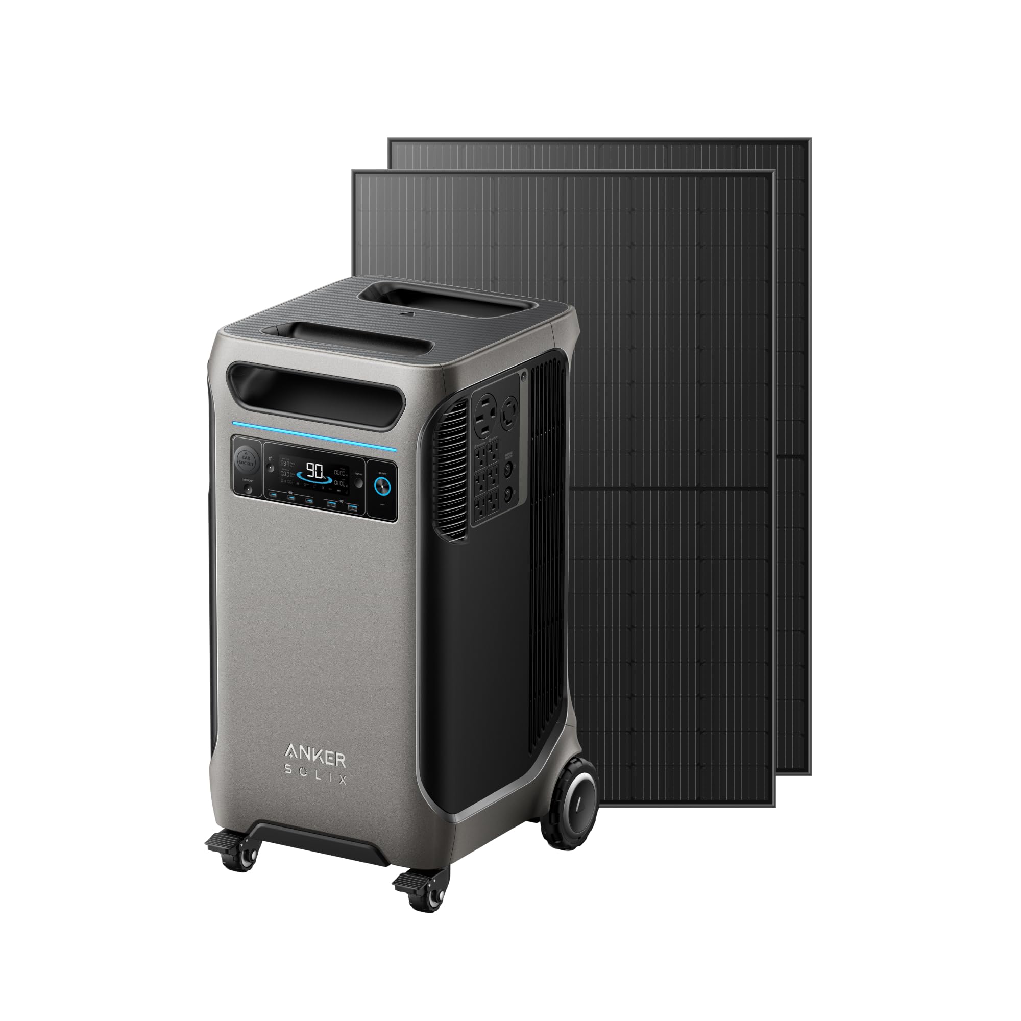 Amazon.com: Anker SOLIX F3800 Portable Power Station with 2*410W Rigid ...
