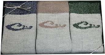 Drake Men's Gift Box Set, Assorted, Lrg (W 9-12 / M 9-13), 3 Pair at ...
