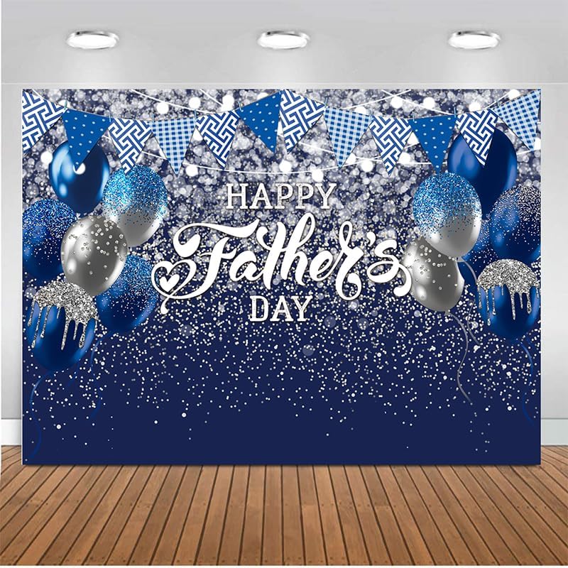 Amazon.com : Funnytree Happy Father's Day Backdrop Love Dad Man Family ...