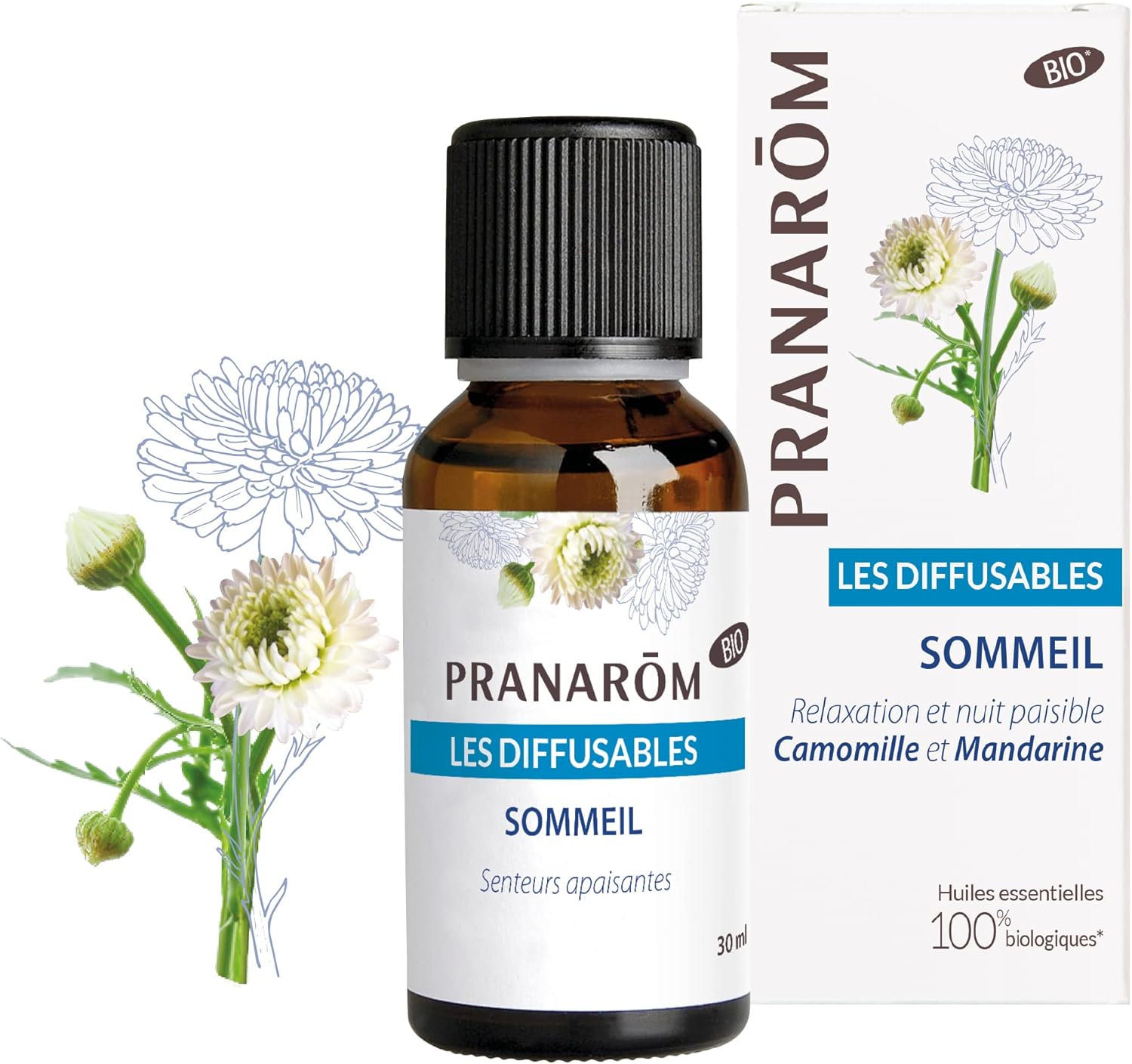Pranarôm - Diffusables - Sommeil Mélange Huiles Essentielles pour ...
