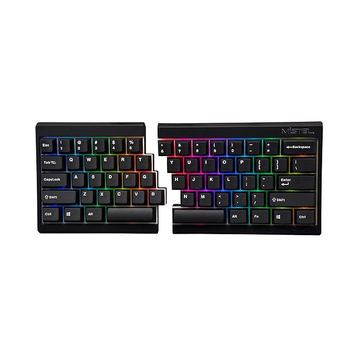 Buy Mistel Barocco MD600RGB v2 Split Mechanical Keyboard with Cherry MX ...