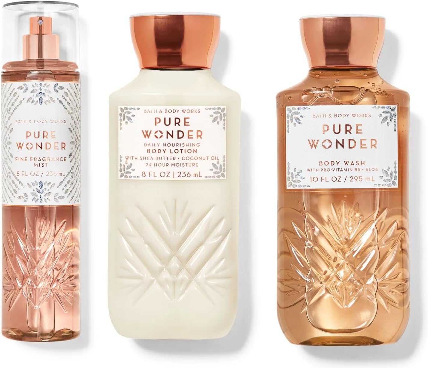 Amazon.com : Bath and Body Works Pure Wonder Gift Box Set Lotion Shower ...