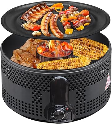 Amazon.com: EPSOLS The Original Po' Man Charcoal Grill : Patio, Lawn ...
