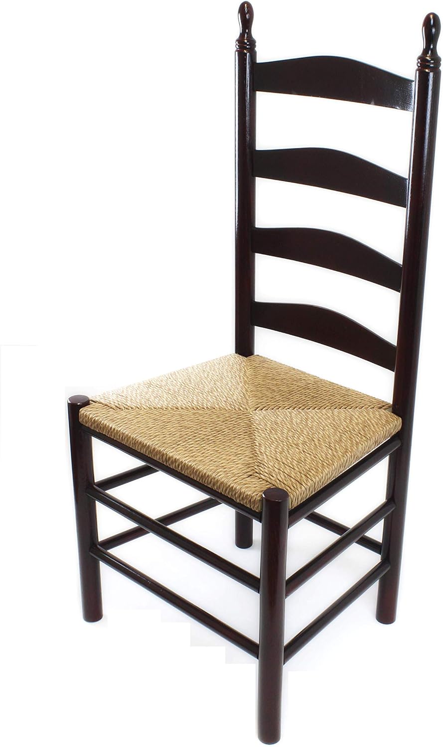 Amazon.com - Dixie Seating Company Calabash Wood Ladderback Dining ...