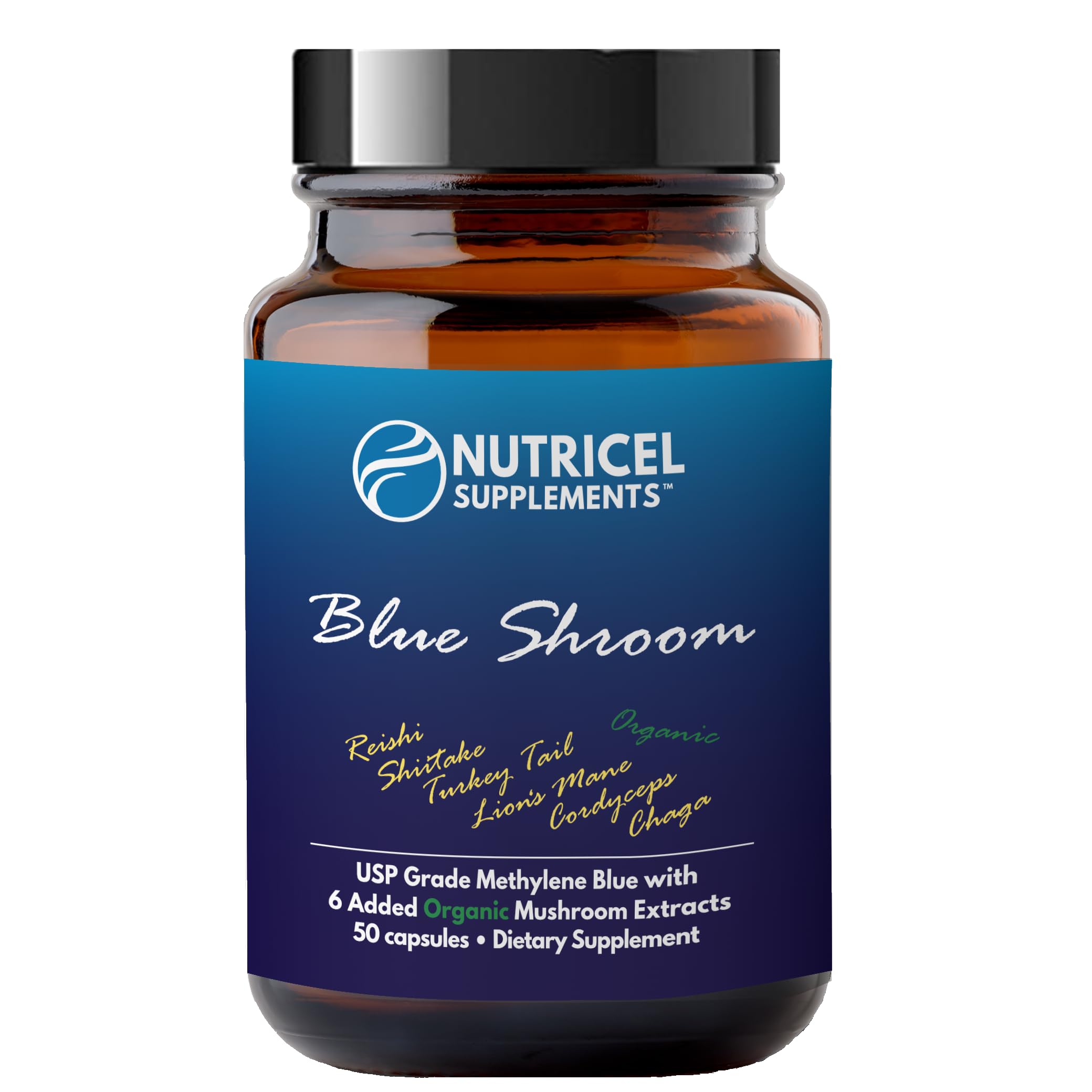 Amazon.com: Nutricel Supplements Methylene Blue (USP Grade) 1 Bottle 50 ...