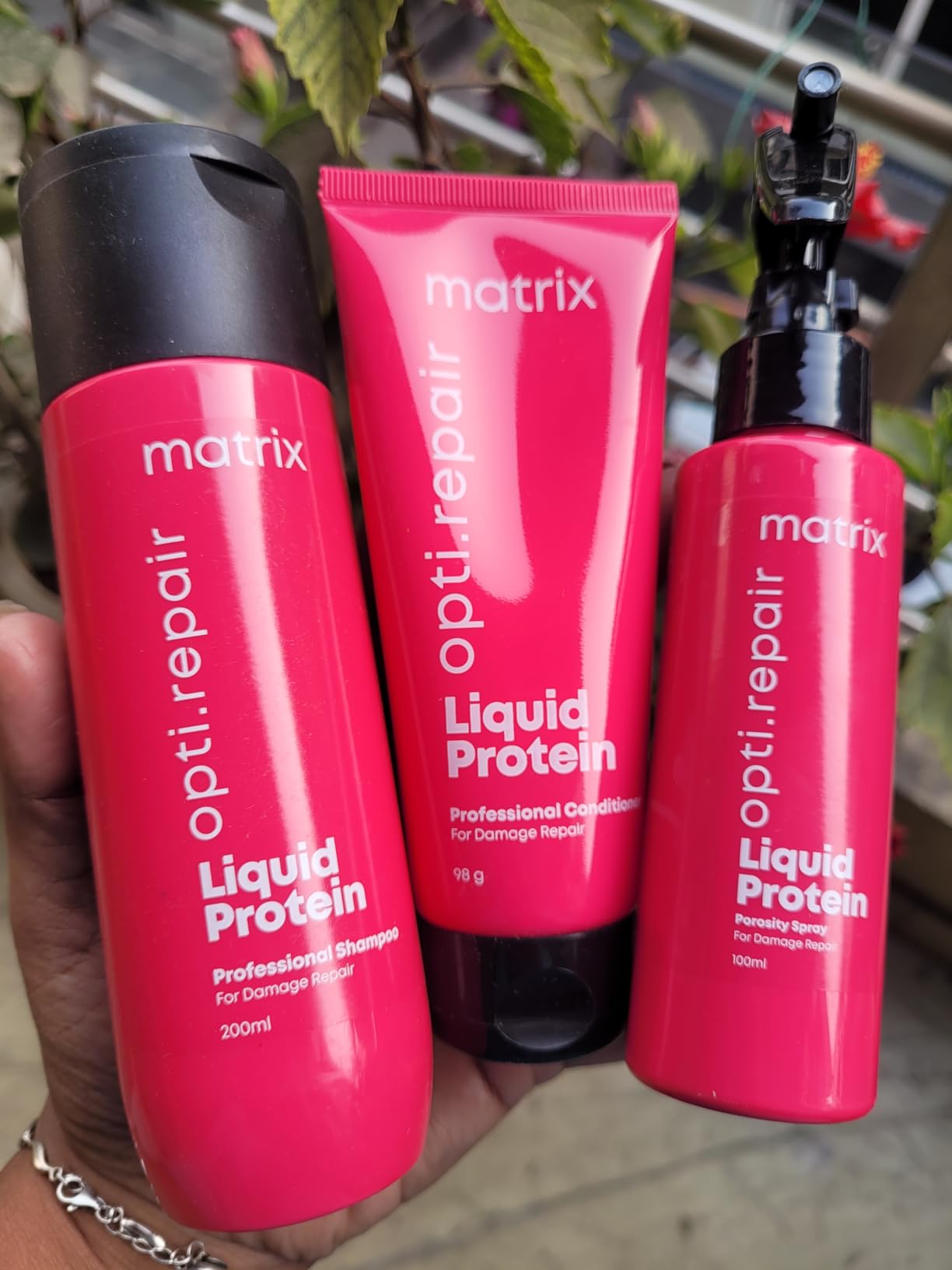 Matrix InstaCure Professional Liquid Protein Shampoo, for Damaged Hair ...