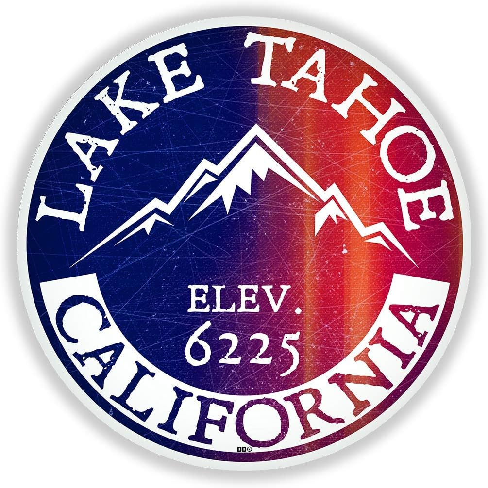 Amazon.com - STICKY DUDE | Lake Tahoe Nevada Sticker | Yeti Cup Vinyl ...