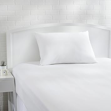 Amazon.com: Amazon Basics 100% Cotton Cotton Hypoallergenic pillow ...
