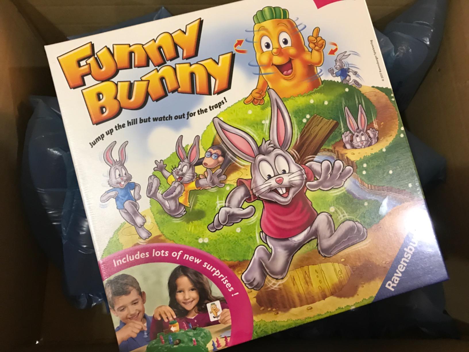 Ravensburger Funny Bunny Game For Kids Age 4 Years and Up - Quick and ...