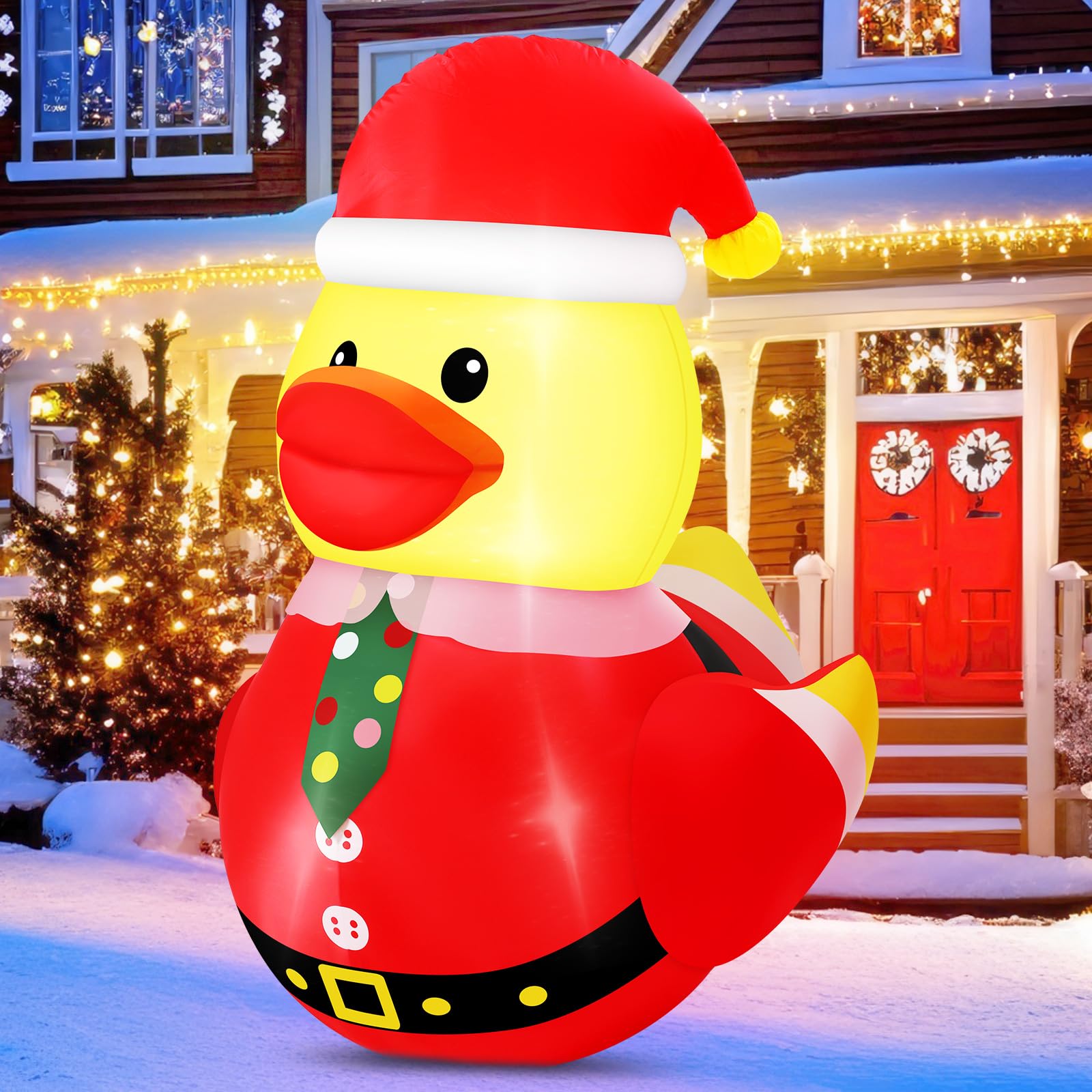 Snapklik.com : Leyndo 2 Set 5FT Christmas Inflatables Decoration ...