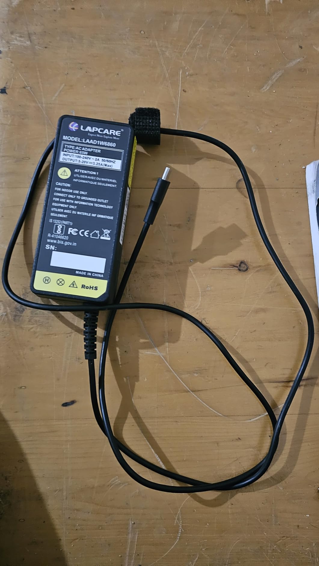 Lapcare 65W Type-C Universal Laptop Adapter Comaptible with Apple ...