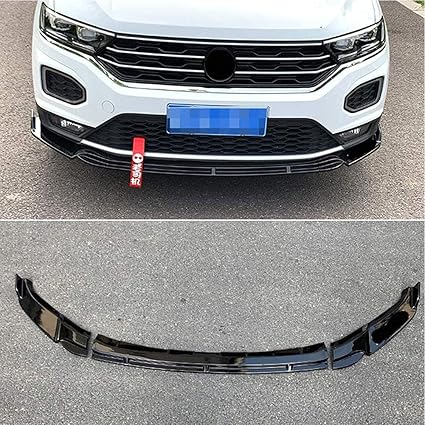Car Spoiler Front Spoiler Lip for VW T-ROC TROC 2018 2019 2020 Front ...