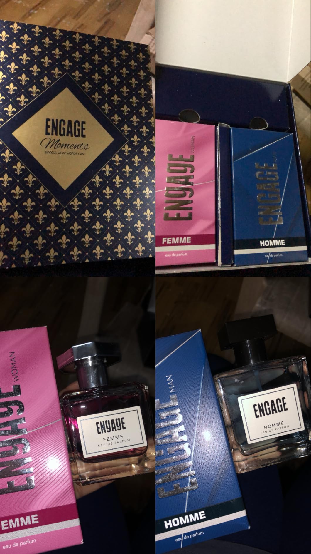 Buy Engage Gift Set - Moments Luxury Perfume Gifts For Women & Men ...