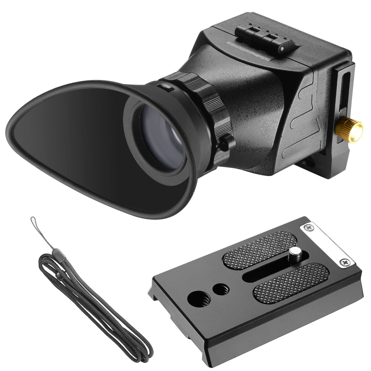 Buy Neewer Universal Camera Viewfinder, 2.5 x Magnification for 3-inch ...