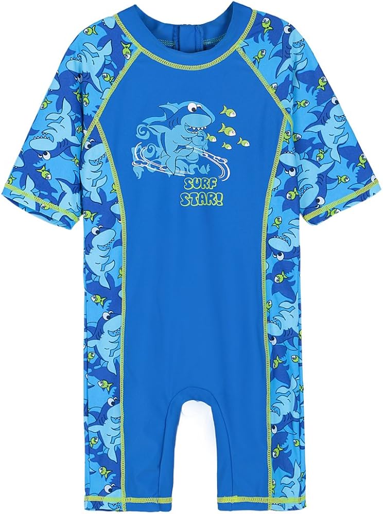 HUAANIUE Boys One Piece Swimsuit 3 10Y 50 UV Swimming Costume Outfits huaaniue-boys-one-piece-swimsuit-3-10y-50-uv-swimming-costume-outfits