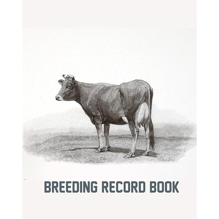 Buy Breeding Record Book: Cattle Record Book - Calving Record Book ...
