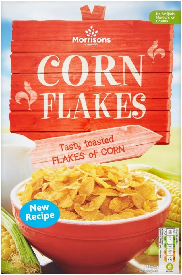Morrisons Corn Flakes 500g : Amazon.co.uk: Grocery