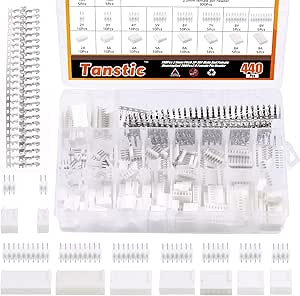 Amazon.com: Tanstic 440Pcs 2.54mm KF2510 Connector Kit Including 140Pcs 2.0mm Pitch 2/3/4/5/6/7 ...