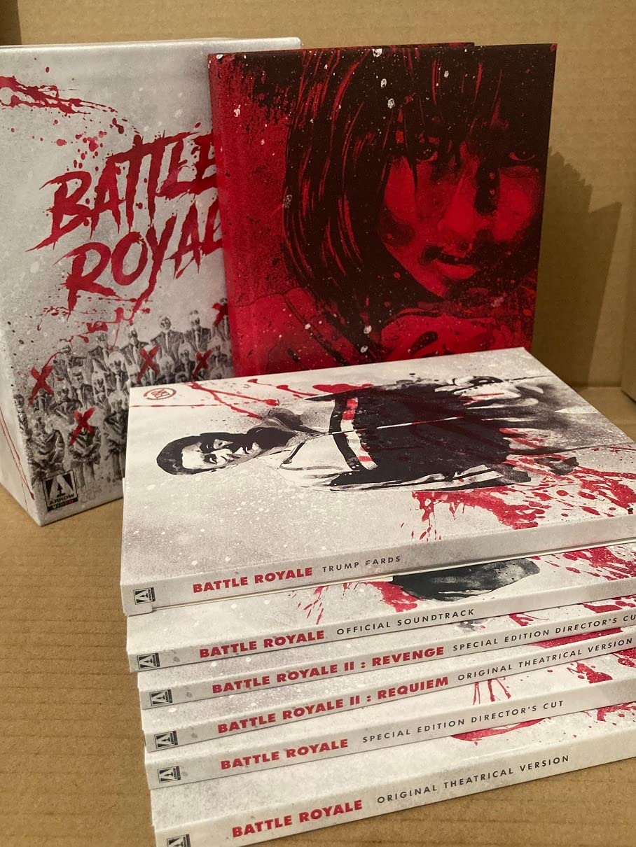 Battle Royale (3 Disc Edition) [Blu-ray]: Amazon.co.uk: Tatsuya ...