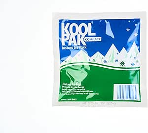 Koolpak Compact Instant Cold Ice Packs - 15 x 15cm (80) : Amazon.co.uk ...