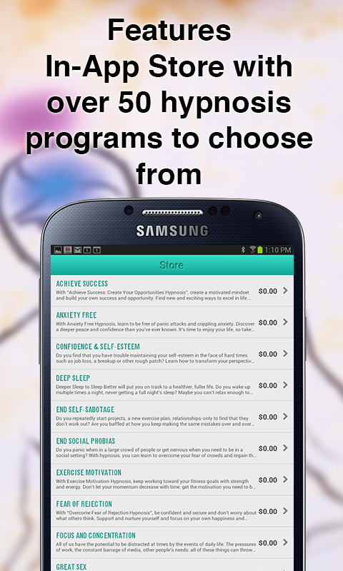 Super Motivation Hypnosis and Subliminal - App on Amazon Appstore