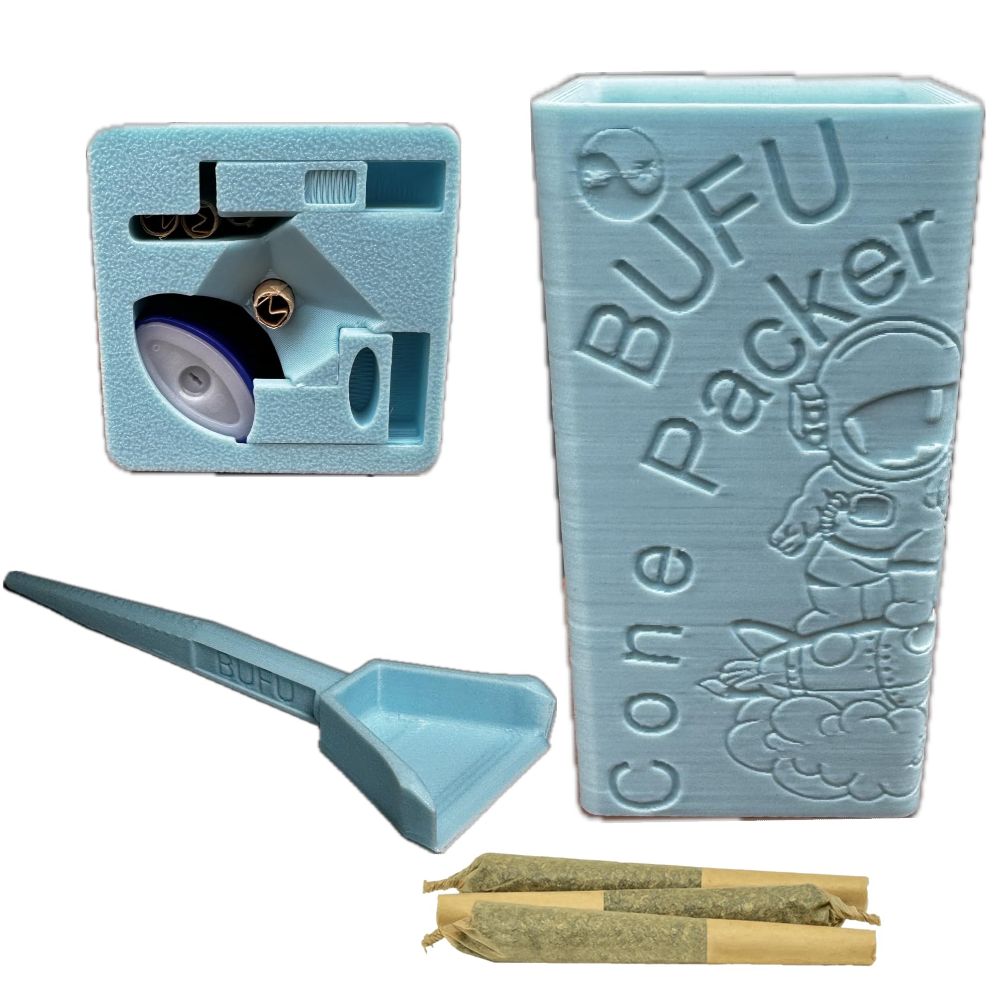 Amazon.com: Cone Packer preroll Loading Station for 1 1/4 cones Fill ...