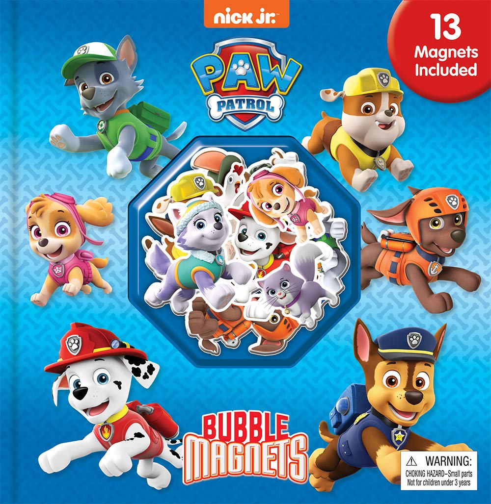 Nick PAW Patrol Bubble Magnet Book: Phidal Publishing Inc ...